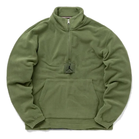 JORDAN Air Essentials Winterized Fleece Half-zip - Sky J Lt Olive