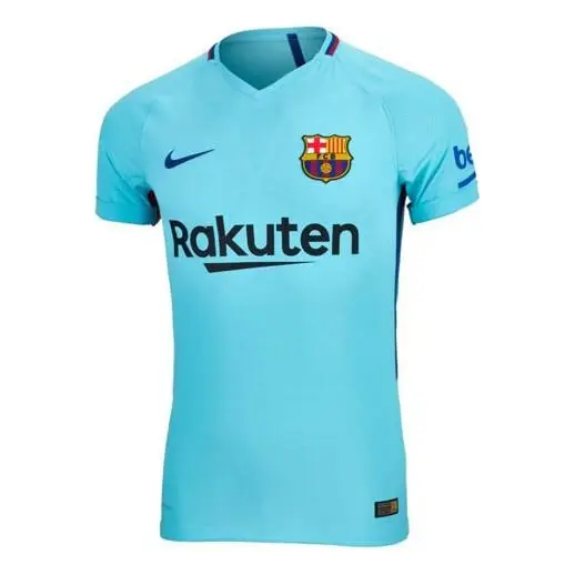 Nike Fc Barcelona 17/18 Authentic Away Jersey - Tan