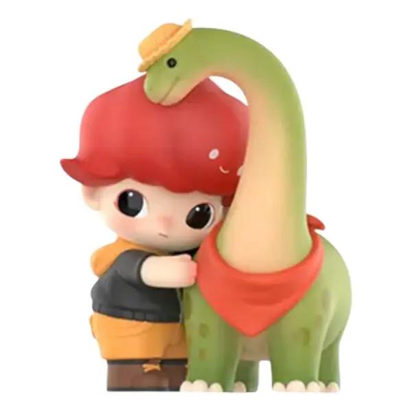POP MART Dimoo Jurassic World Figures 'brachiosaurus Feeder - Multi-color