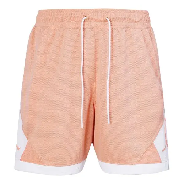JORDAN Dri-fit Basketball Sports Training Splicing Shorts - Pink