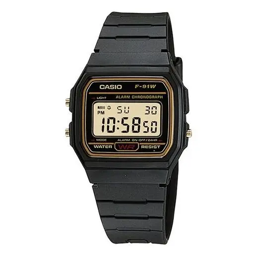 Casio Classical Vintage Waterproof Digital Watch - Black