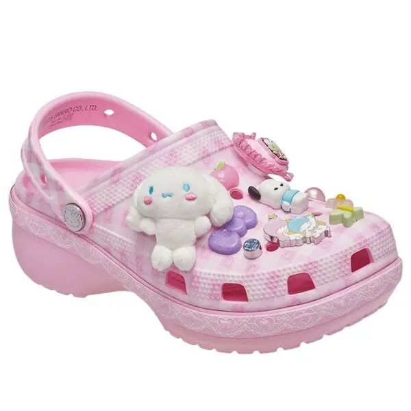 CROCS Classic Platform Clog Hello Kitty And Friends