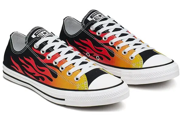 CONVERSE Chuck Taylor All Star Low "flame" Sneakers