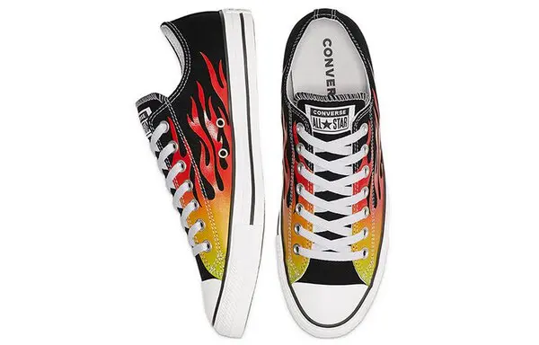 CONVERSE Chuck Taylor All Star Low "flame" Sneakers