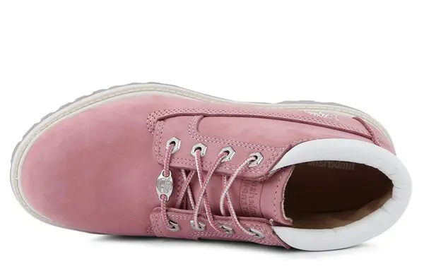 Timberland Nellie Waterproof Chukka Boots - Pink/white/grey