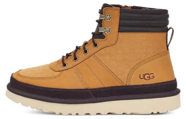 UGG Highland Lace-up Round Toe Boots