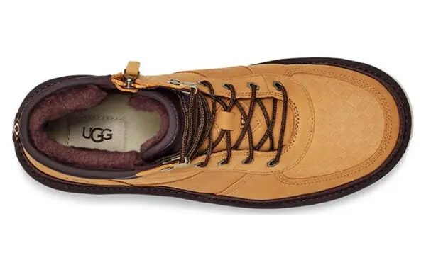UGG Highland Lace-up Round Toe Boots