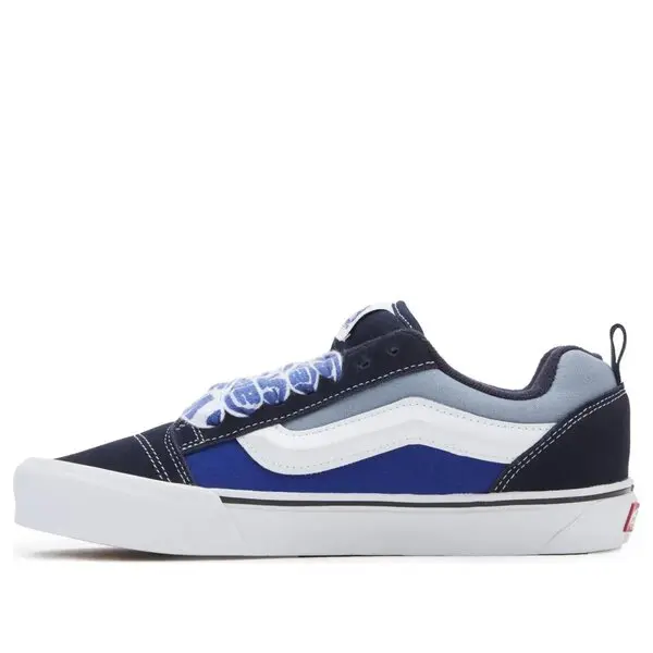 VANS Knu Skool Lace Up Sneakers - Blue