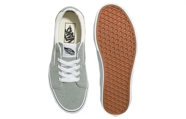 VANS Sk8 Low Sneakers - Green/white