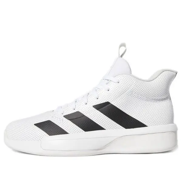 Adidas Pro Next 2019 Gca Mid Top Sneakers - White/black