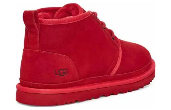UGG Neumel Lace-up Boots - Samba Red