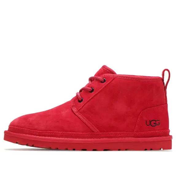 UGG Neumel Lace-up Boots - Samba Red