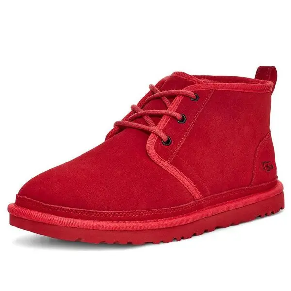 UGG Neumel Lace-up Boots - Samba Red