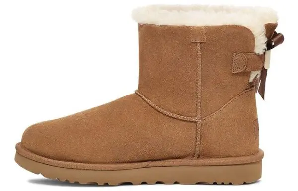 UGG Mini Bailey Bow Ii Boots - Chestnut