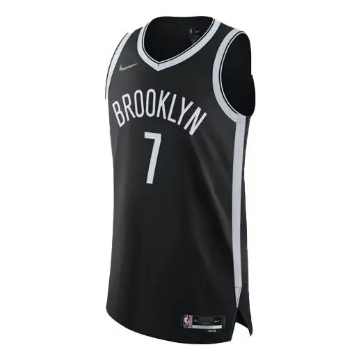 Nike X Nba Brooklyn Nets Kevin Durant 7 Jersey - Black/blue