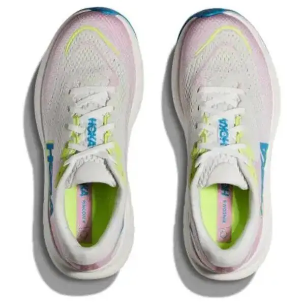 Hoka One One Rincon 4 Wide - White/pink