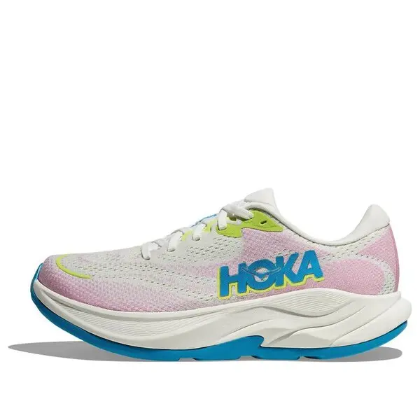 Hoka One One Rincon 4 Wide - White/pink