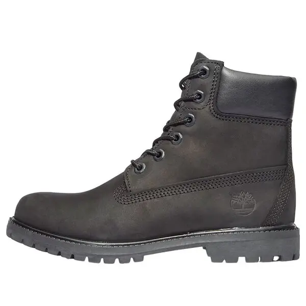 Timberland Premium Inch Waterproof Lace-up Boots - Black