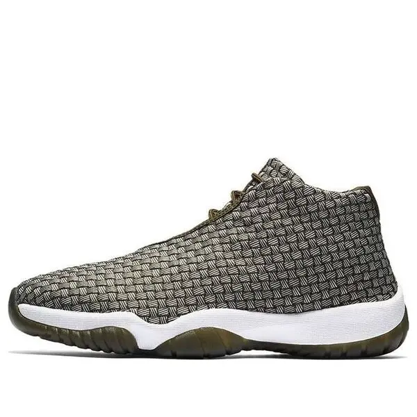 JORDAN Air Future "olive Canvas" Sneakers - Dark Grey