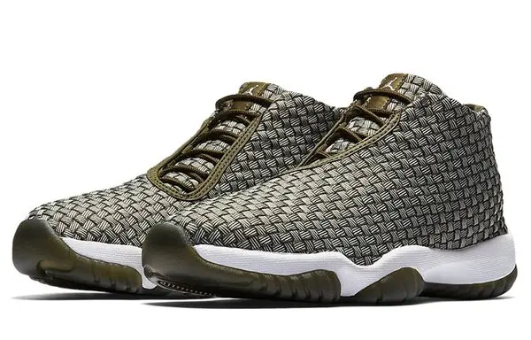 JORDAN Air Future "olive Canvas" Sneakers - Dark Grey