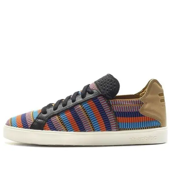 Adidas Pharrell X Elastic Lace Up Sneakers - Black/eqtblue/red