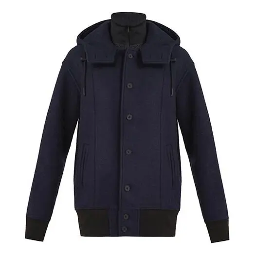 Adidas Y-3 Colorblock Hooded Jacket - Black