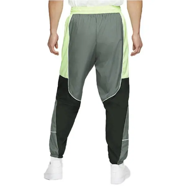 Nike Throwback Colorblock Woven Basketball Bundle Feet Sports Pants