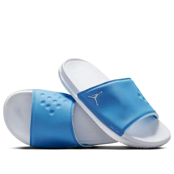 JORDAN Air Play Slides - University Blue/white