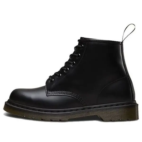 Dr. Martens 101 Smooth Leather Ankle Boots - Black