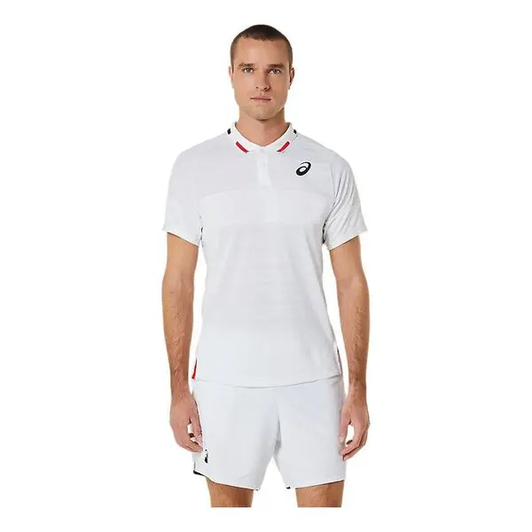 Asics Match Polo Shirt 'brilliant White