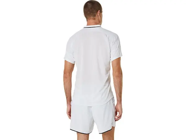 Asics Match Polo Shirt 'brilliant White