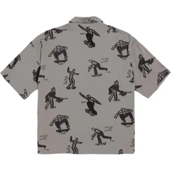 VANS Asia Artist Collection Ss24 Short-sleeved Shirt - Dark Grey