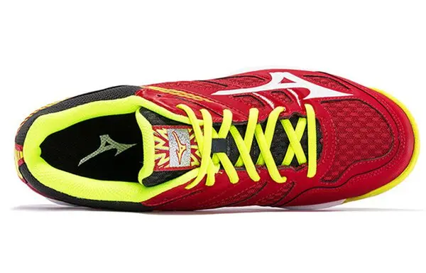 Mizuno Thunder Blade Athletic Sneakers - Redyellow