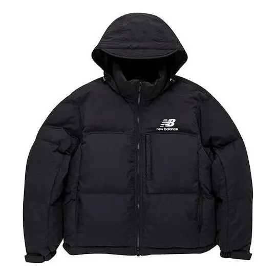 NEW BALANCE Padded Down Jacket - Black