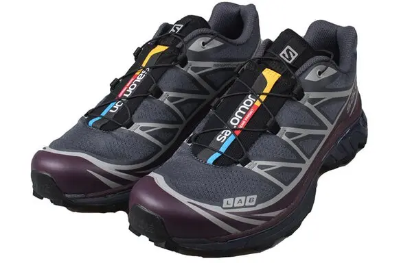 SALOMON Xt-6 Sneakers - Black/purple