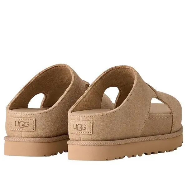 UGG Goldenstar Hi Cutout Slide Platform - Sand