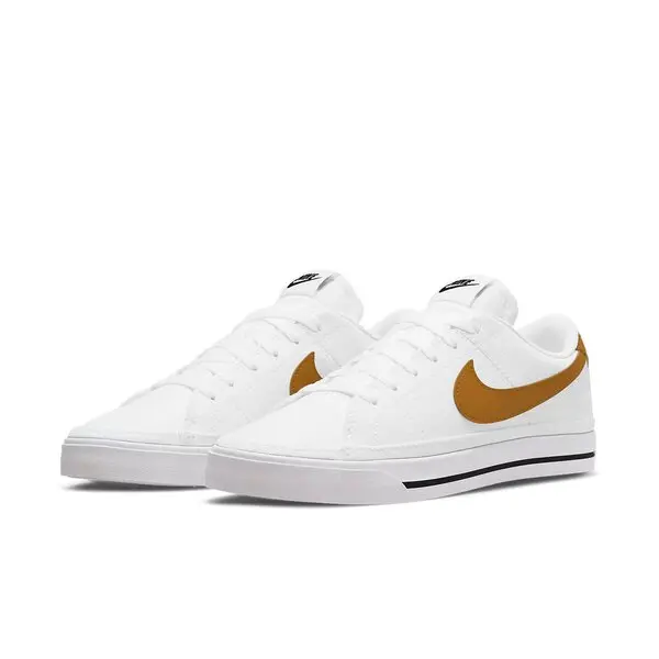 Nike Court Legacy Next Nature Low Top Sneakers - White/brown