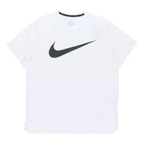 Nike Dri-fit Performance Short Sleeve Top - White
