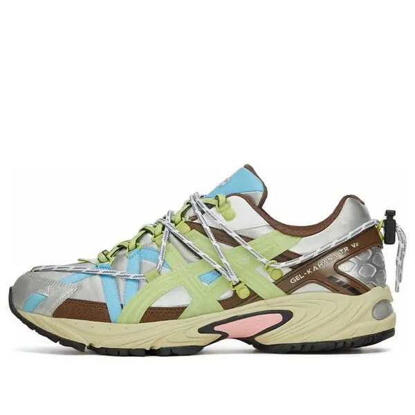 Asics X Myge Gel-kahana Tr V2 Sneakers - Silver/green/rown