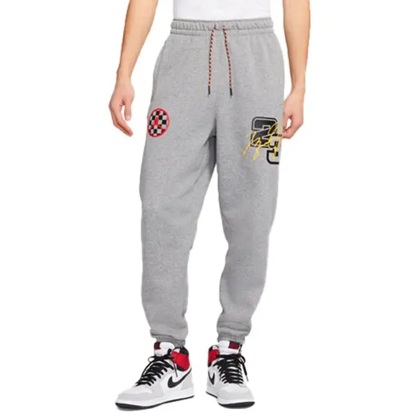 JORDAN Sport Dna Casual Sports Fleeced Pants Grey - Gray