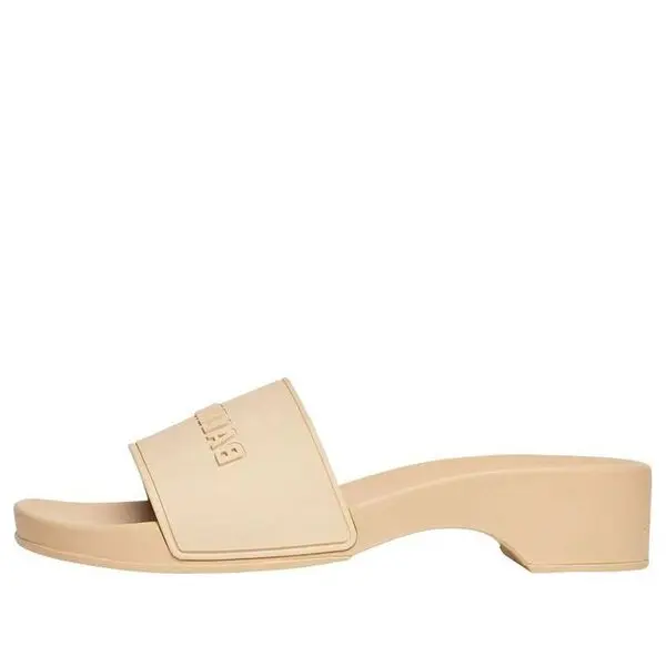 Balenciaga Pool Clogs - Beige