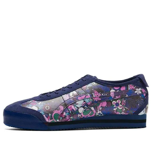 Onitsuka Tiger Mexico 66 Sd Pf Sneakers With Floral Print - Royal Azel