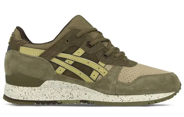 Asics Gel Lyte Iii "turtle" Low Top Sneakers - Olive/sunshine