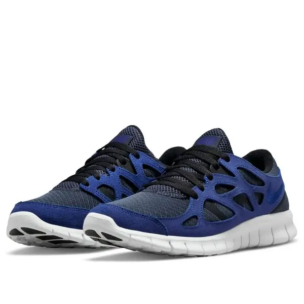 Nike Free Run 2 Sneakers - Black/blue
