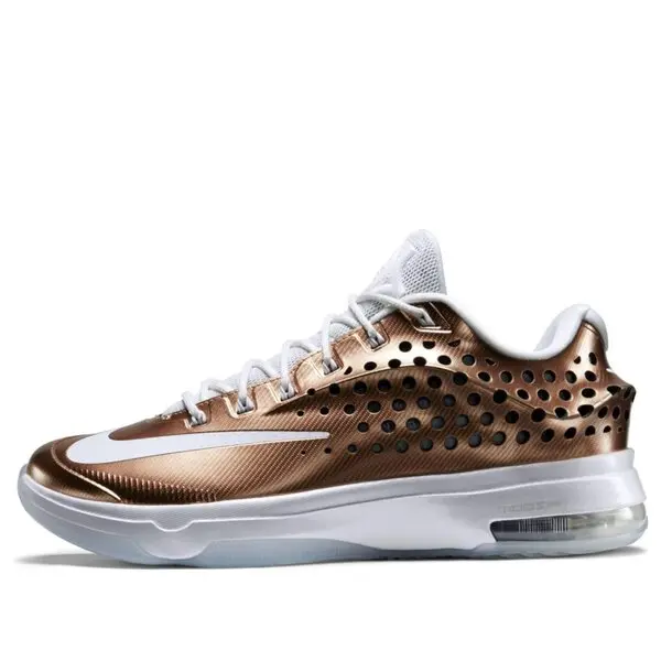Nike Kd 7 Elite 'eybl' Basketball Sneakers - White/gold