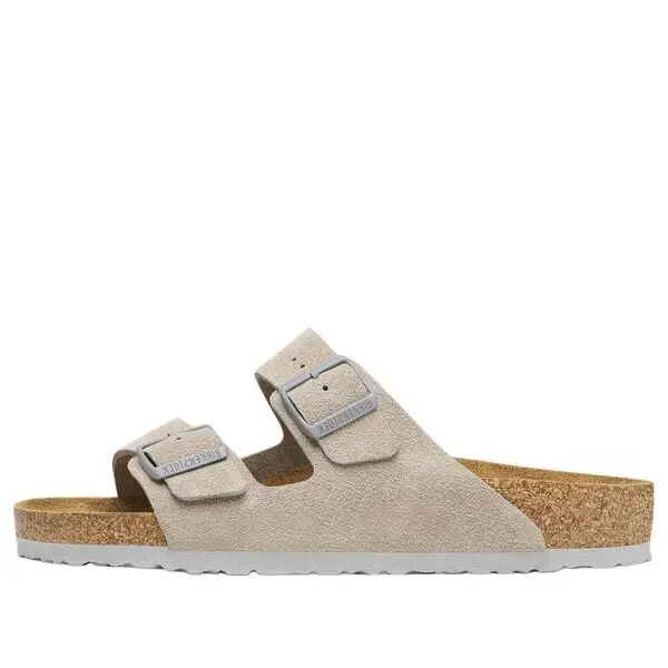 BIRKENSTOCK Arizona Suede Leather Sandals