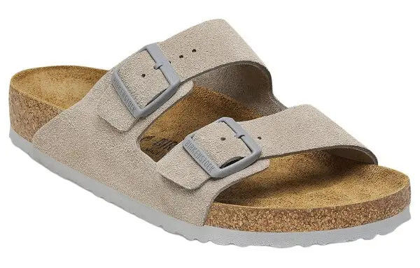 BIRKENSTOCK Arizona Suede Leather Sandals