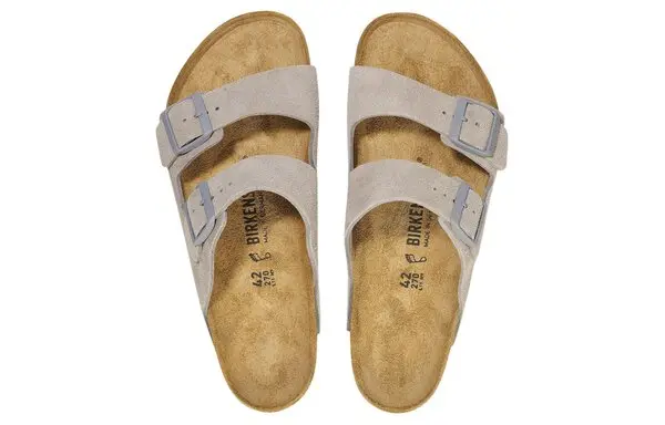 BIRKENSTOCK Arizona Suede Leather Sandals