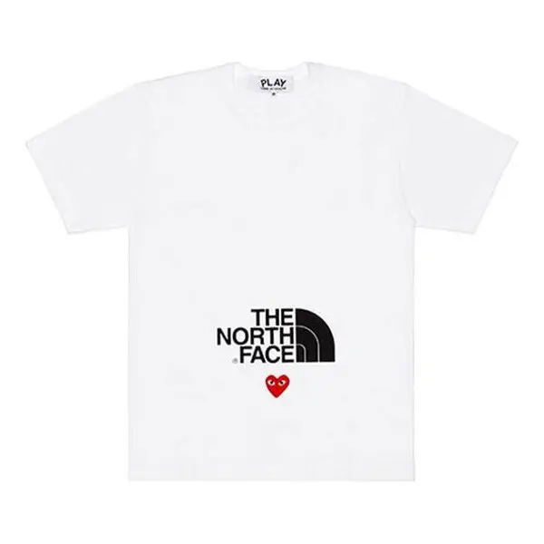 Play Comme Des Garcon X The North Face Play Together Tee - White