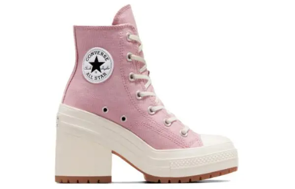 CONVERSE Chuck 70 De Luxe Heel High Top Sneakers - Pink